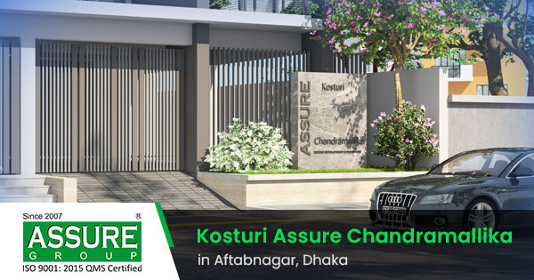 Kosturi Assure Chandramallika - Apartments for Sale in Aftabnagar, Dhaka