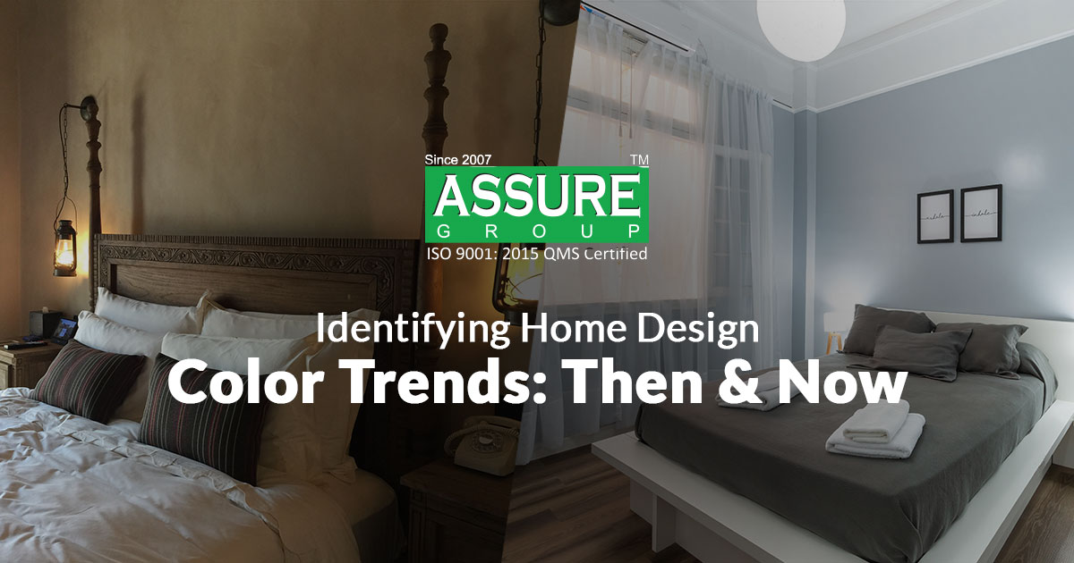 Identifying Home Design Color Trends: Then & Now