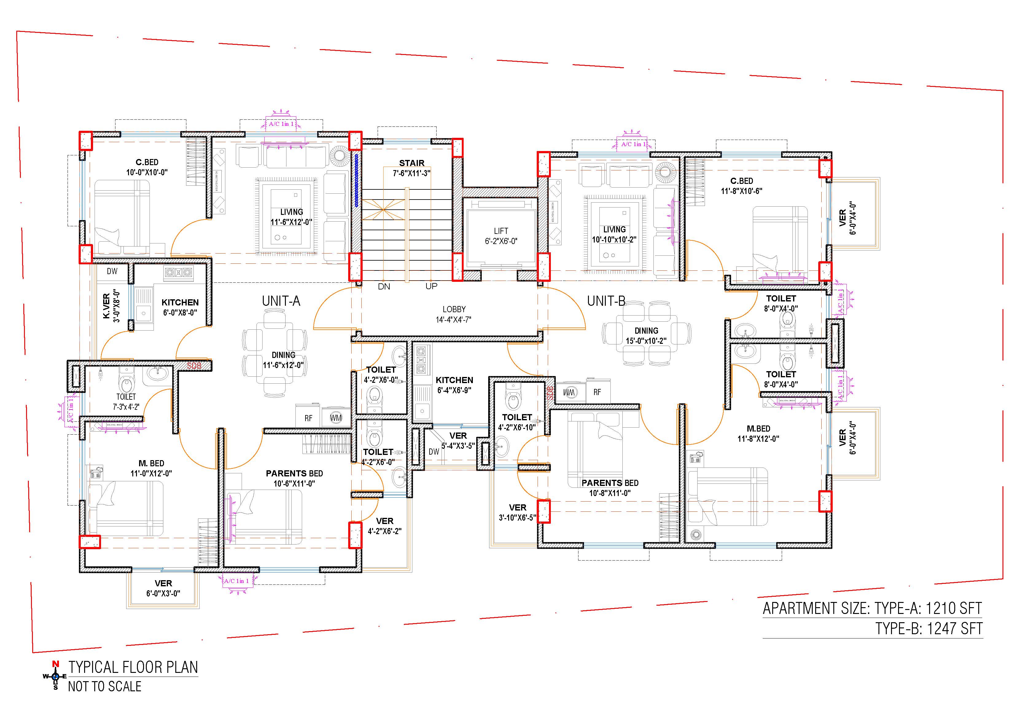 Residential Space for Sale in Badda Dhaka | Assure Baitul Muslim